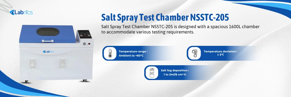 Salt Spray Test Chamber NSSTC-205 | Lab Salt Spray Test Chamber