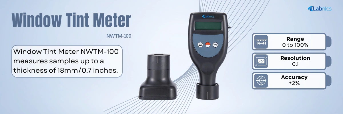Window Tint Meter NWTM-100 | Tint Meter for Windows | Labnics